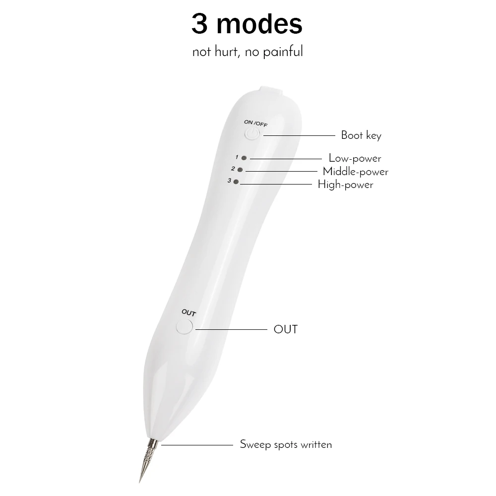 Beauty Spot Mole Pen home Instrument Laser Freckle Removal salon ...