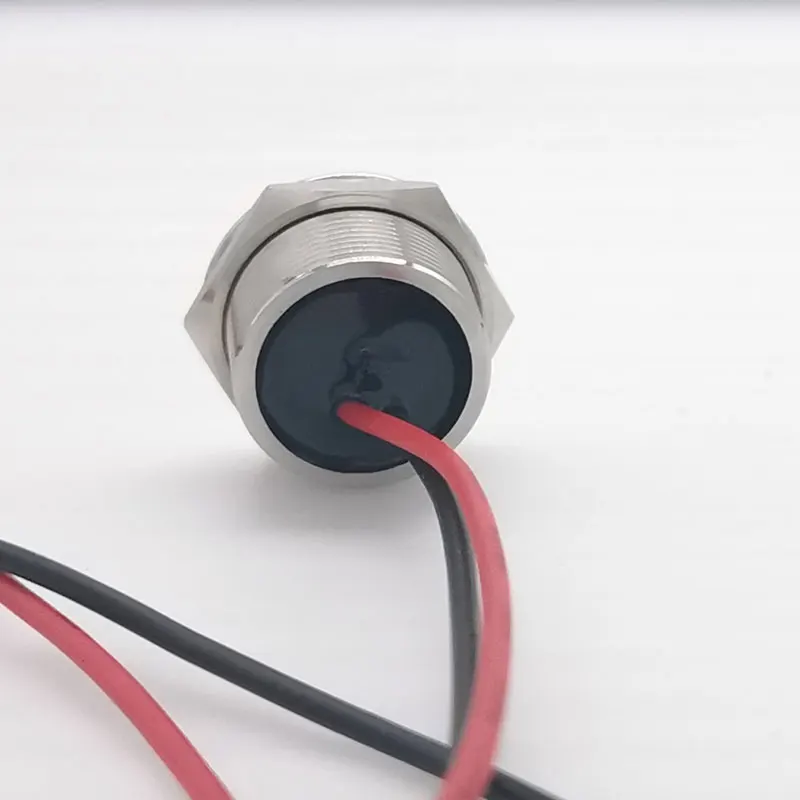 YUESHUN – interrupteur piézo métallique en acier inoxydable, bouton ...