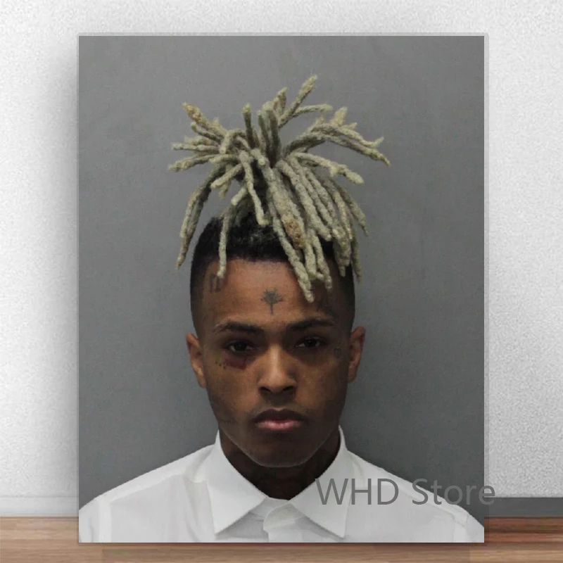Rapper-Singer-XXXTentacion-Poster-Rapper-Canvas-Painting-Wall-Artwork ...