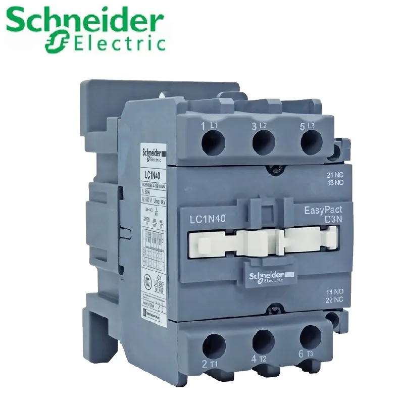Schneider-electric-EasyPact-D3N-3-ploe-contactors-LC1N40-1NC-1NO-50HZ-LC1N40B5N-LC1N40CC5N ...