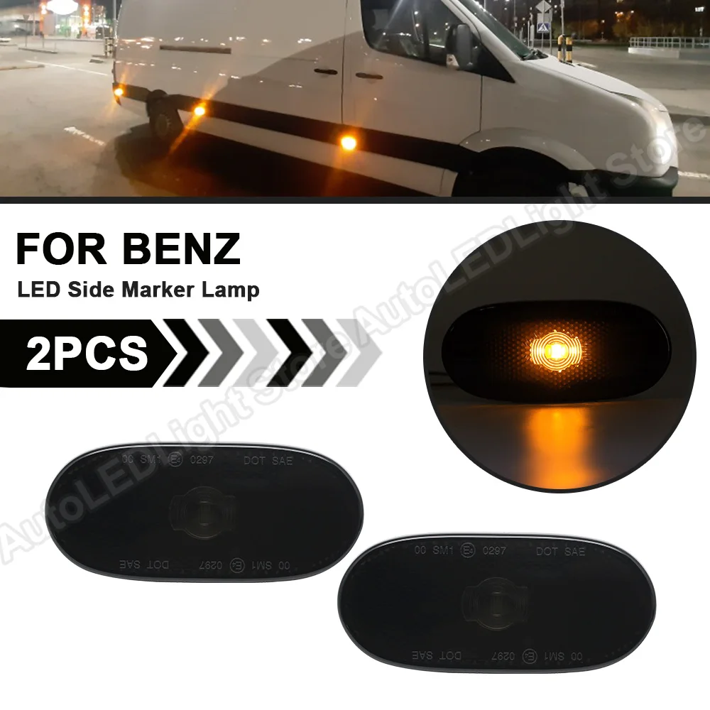 2Pcs For Mercedes Benz Sprinter W906 907 910 Volkswagen Crafter LED ...