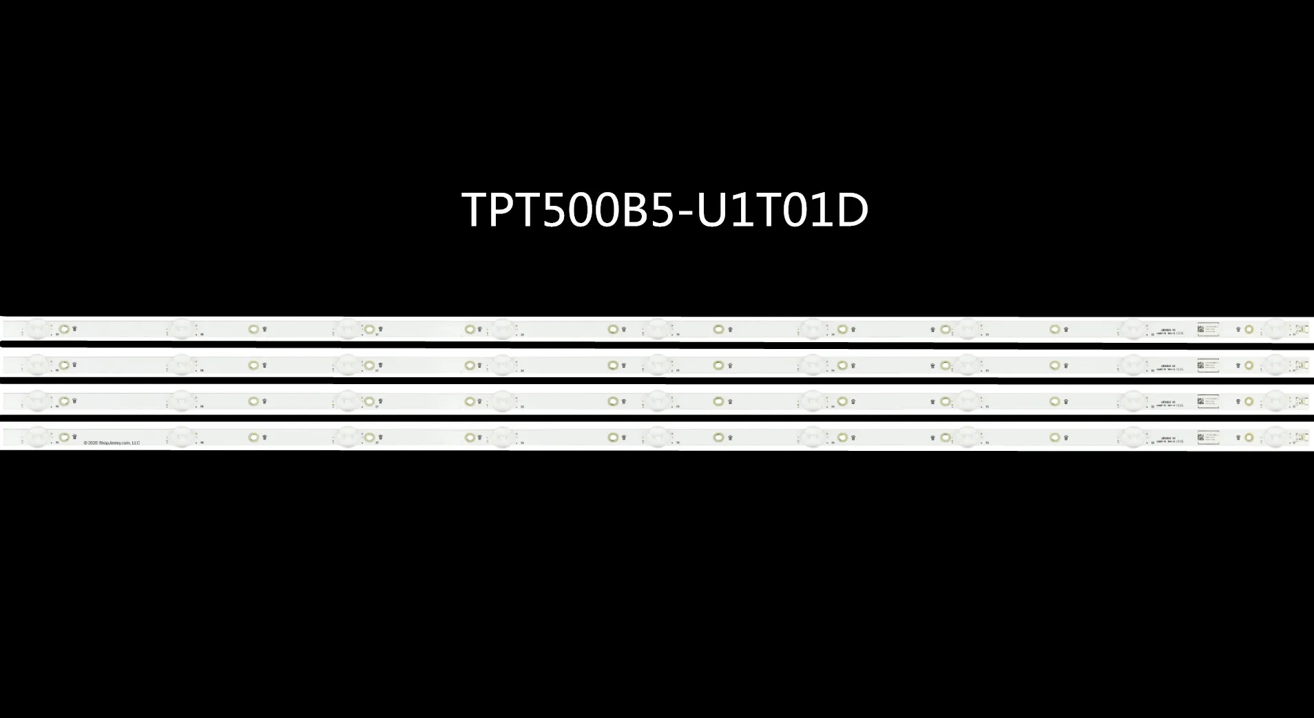 Led Backlight Strip For 50inch Tpt500b5-u1t01d Lc-50q7180u Lb50093 V0 ...