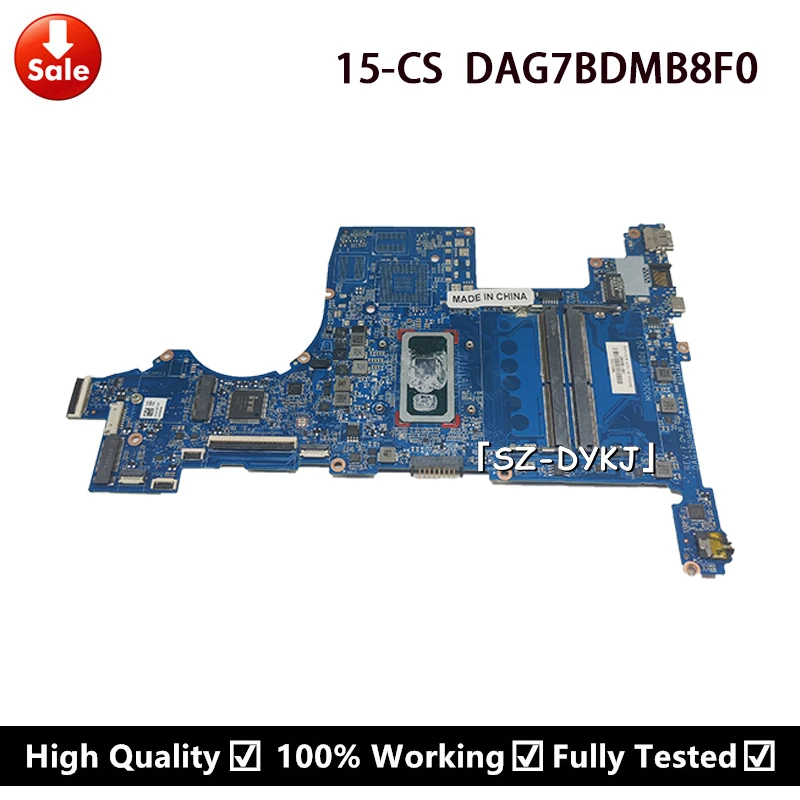 For-HP-15-CS-15T-CS-15-CS10xxTU-15-CS20xxTU-Mainboard-L34169-601-L34169 ...