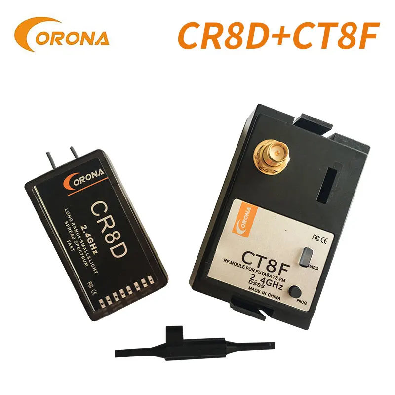 1 set Corona CT8F+CR8D Futaba Module receiver 2.4Ghz system for futaba ...