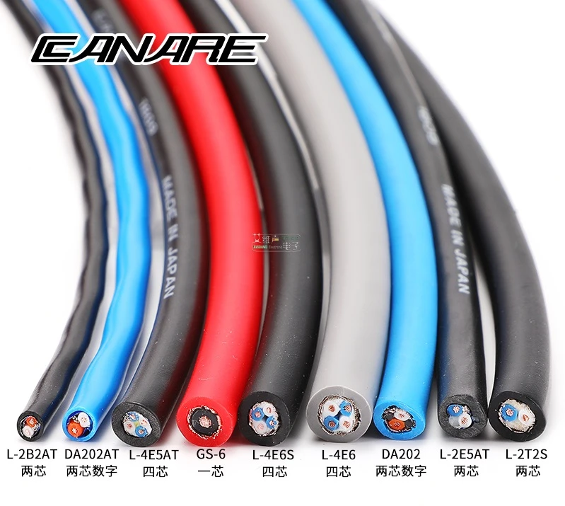1 Meter Japan Canare L-2t2s/4e6/4e6s/2b2at/gs-6/da202/da202at/2e5at/4e5at Microphone Audio ...