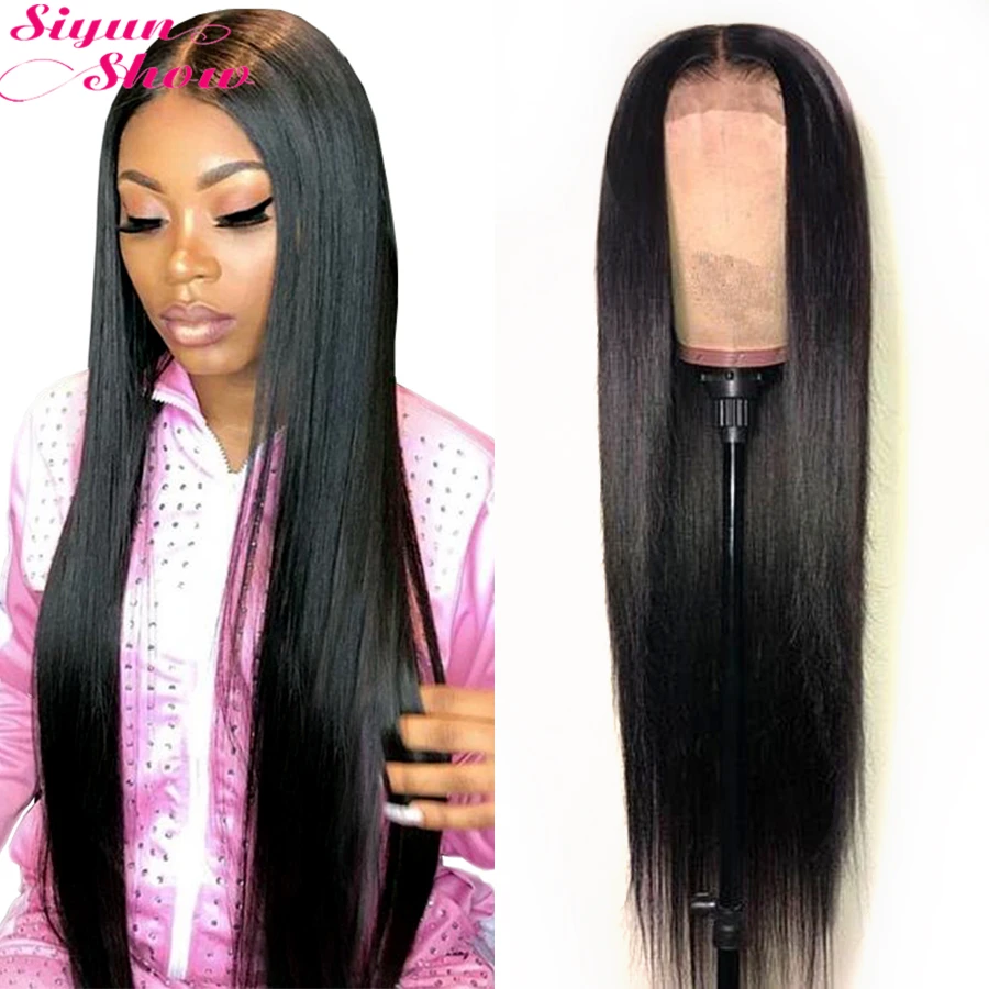 Siyun-Show-4-4-Lace-Closure-Wig-250-Density-30-Inch-Brazilian-Straight ...