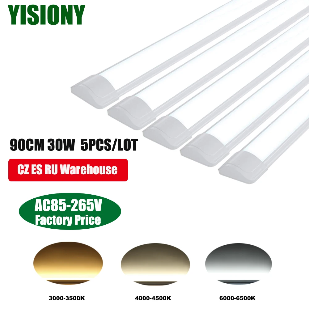 Led Ceiling Light 6000k Tube | Ceiling Tube Lighting | Tube Lamp | Led ...