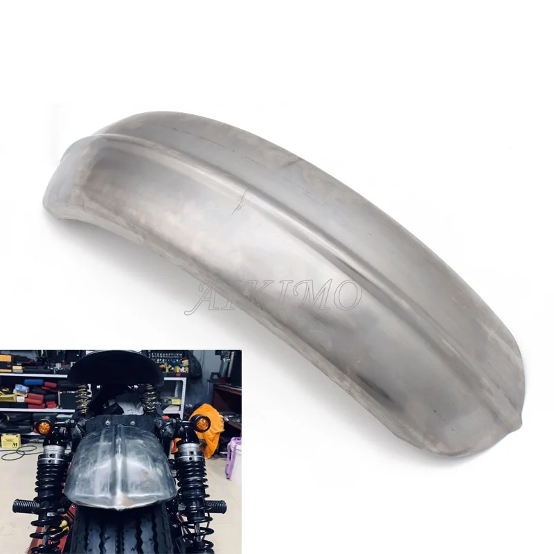 6'' Metal Rear Wheel Fender For Chopper Bobber Cafe Racer Motorcycle ...