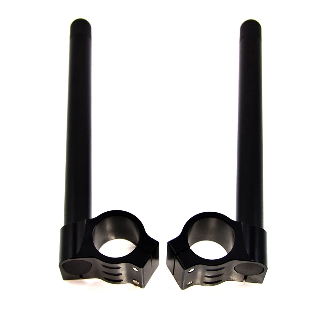 BJMOTO 1 Pair 7/8" Universal Motorcycle CNC 33mm Clip Ons Handlebars ...
