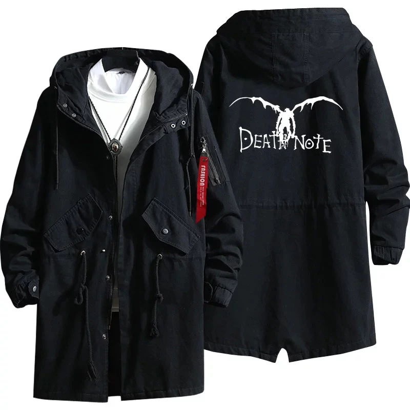 Anime Death Note Cosplay Costume Yagami Light Cosplay Trench Coat ...