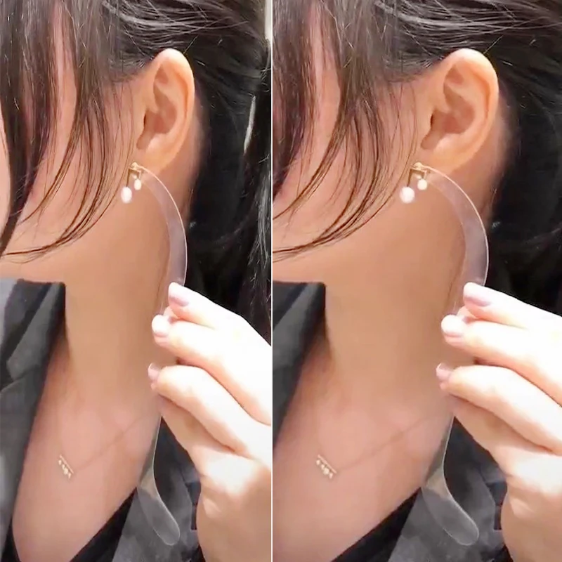 10pcs-Clear-Acrylic-Earring-Try-On-Stick-Forecast-Shop-Special-Tool-Ear ...