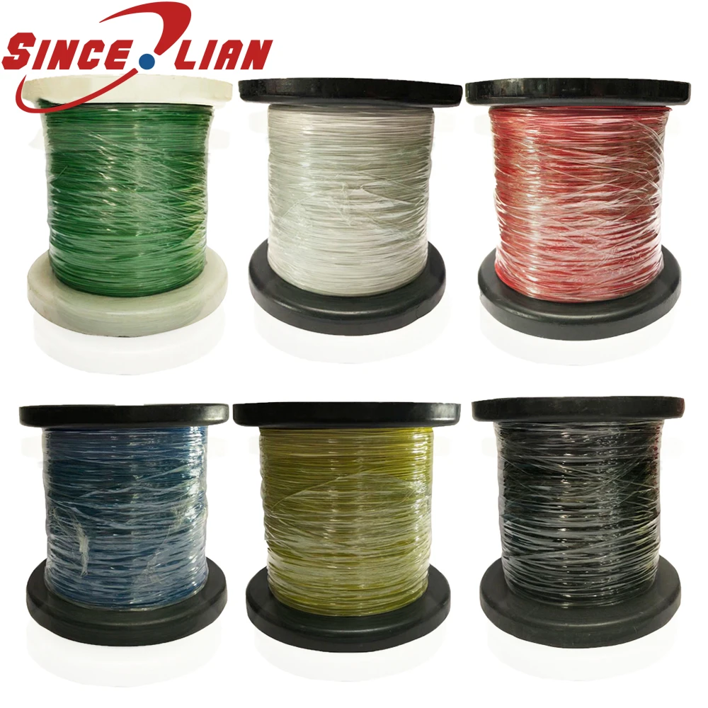 26 28 30 32 34 AWG PTFE Wire Solder Micro Litz Stranded Wire OD 0.32mm ...