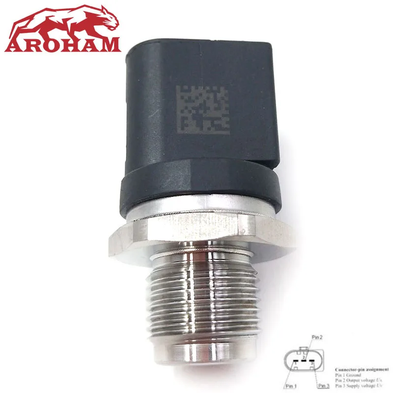 Alta Sensor de presión de riel de combustible A0061533328 A0061536528 ...