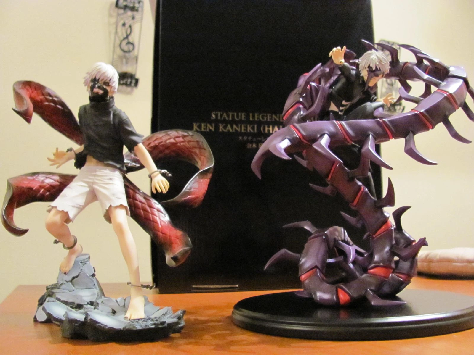 Tokyo Ghoul Kaneki Ken VS Jason Statue Resin Model GK Figurama Recast ...