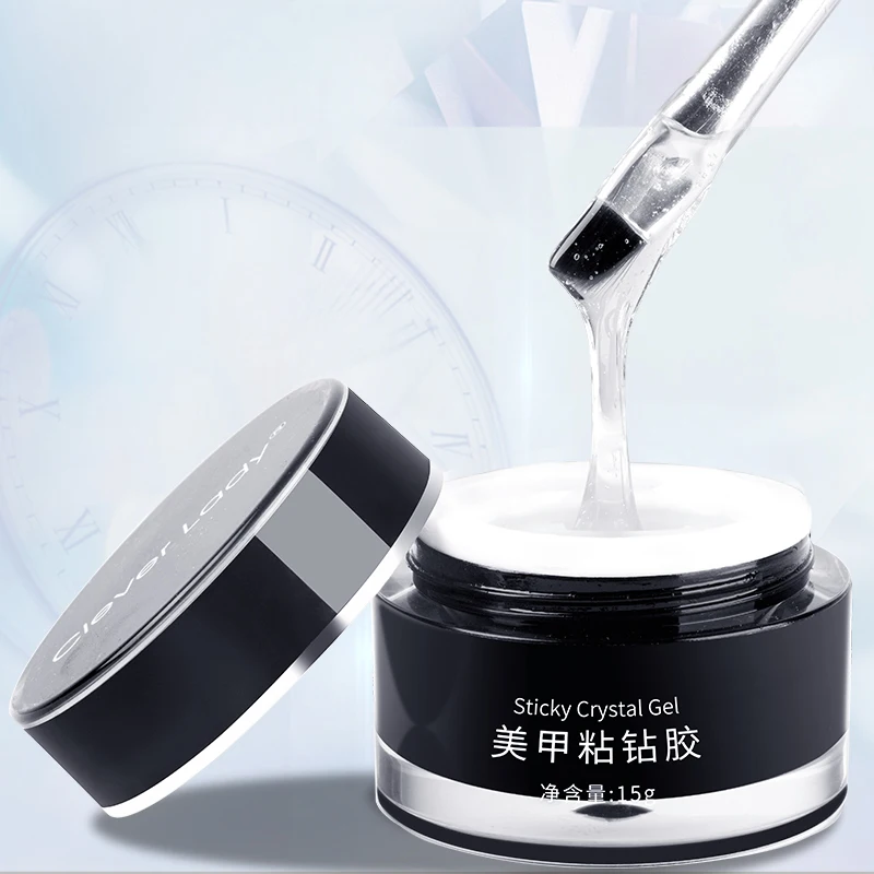 5ml-Sticky-Gel-Tranparent-Clear-Color-Supplier-Diamond-Thick-Nail-Gel ...