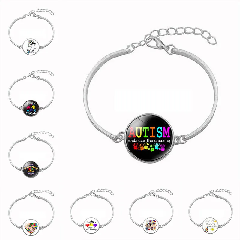 BTWGL Autism My Child Is Autistic Bracelets Superhero Autism Asperger ...