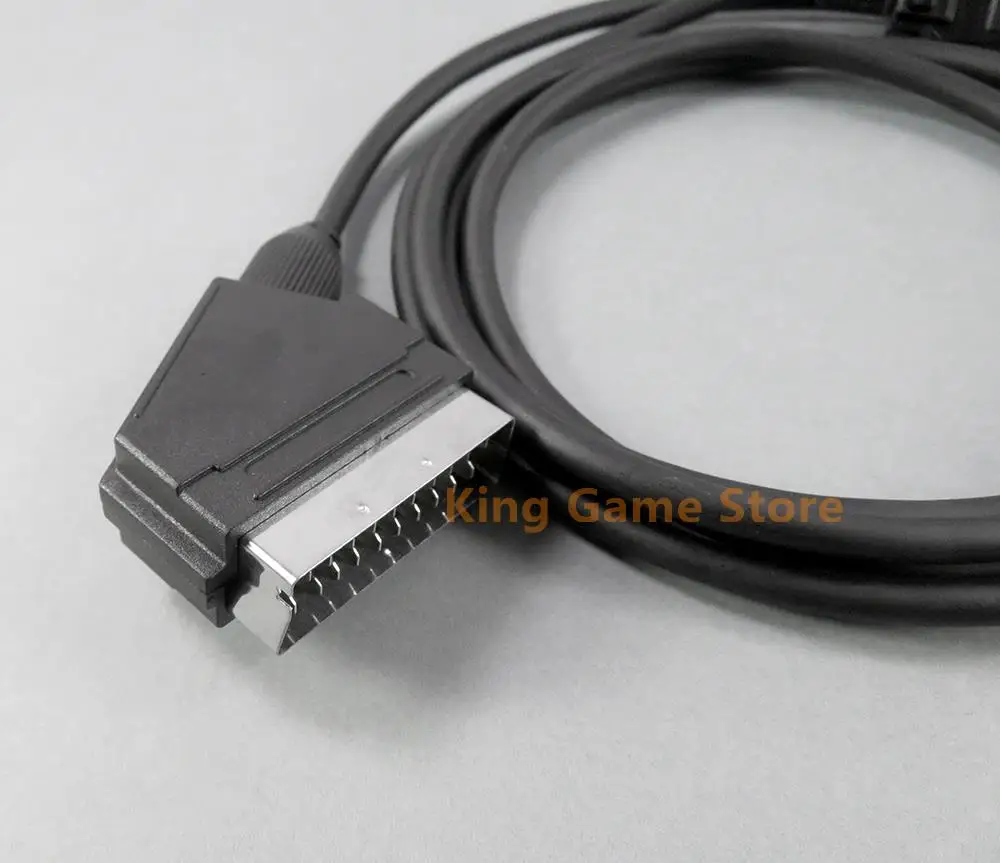 2pcs/lot 1.8m RGB AV Video Scart Cable Cables RGB Connect Cable ...