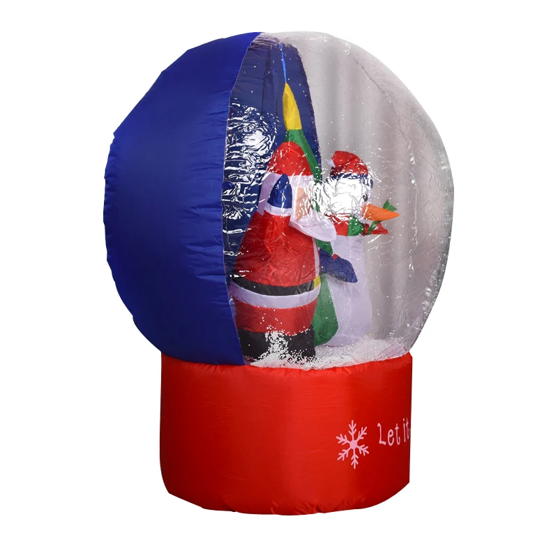 Inflatable Nativity Scene Snow Globe