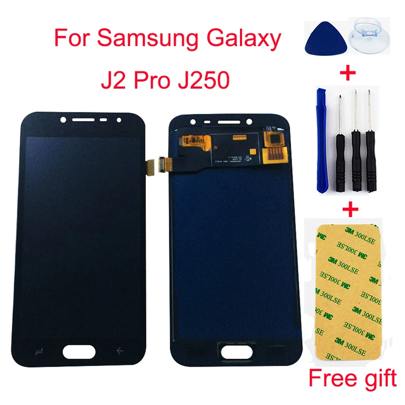Для samsung Galaxy J2 Pro sm-j250 J250F J250H J250M/DS J2 сенсорный экран дигитайзер+ ЖК-дисплей ...