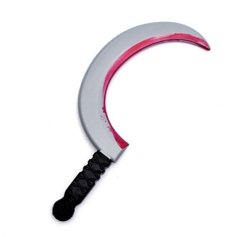 Simulation Bloody Weapons Scary Blood Knife Sickle Cosplay Performance ...
