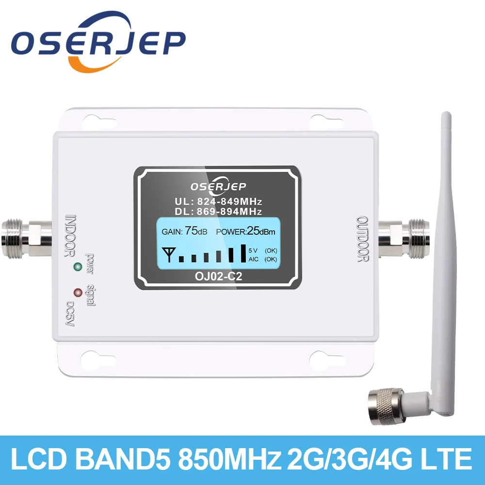 850 Mhz Repeater 70dB Repetidor CDMA 850Mhz 2G 3G Cellular Cell Phone ...