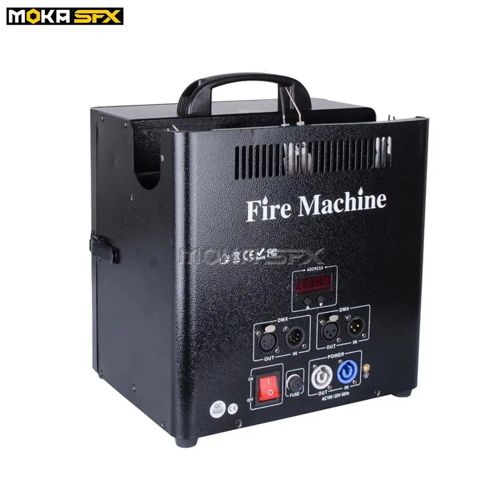 3 Head Stage Fire Machine 5 Channels Spray cans Big flame Machine LCD ...