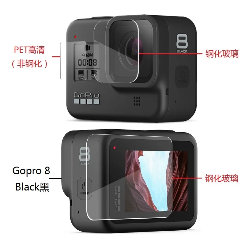 Lens Cap/cover/lens Film Lcd Screen Protector Protection Film Tempered ...
