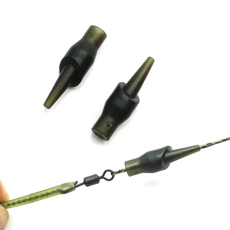 15pcs Carp Fishing Run Rig Accessories Kit Heli Chod Rig Ring Clips ...