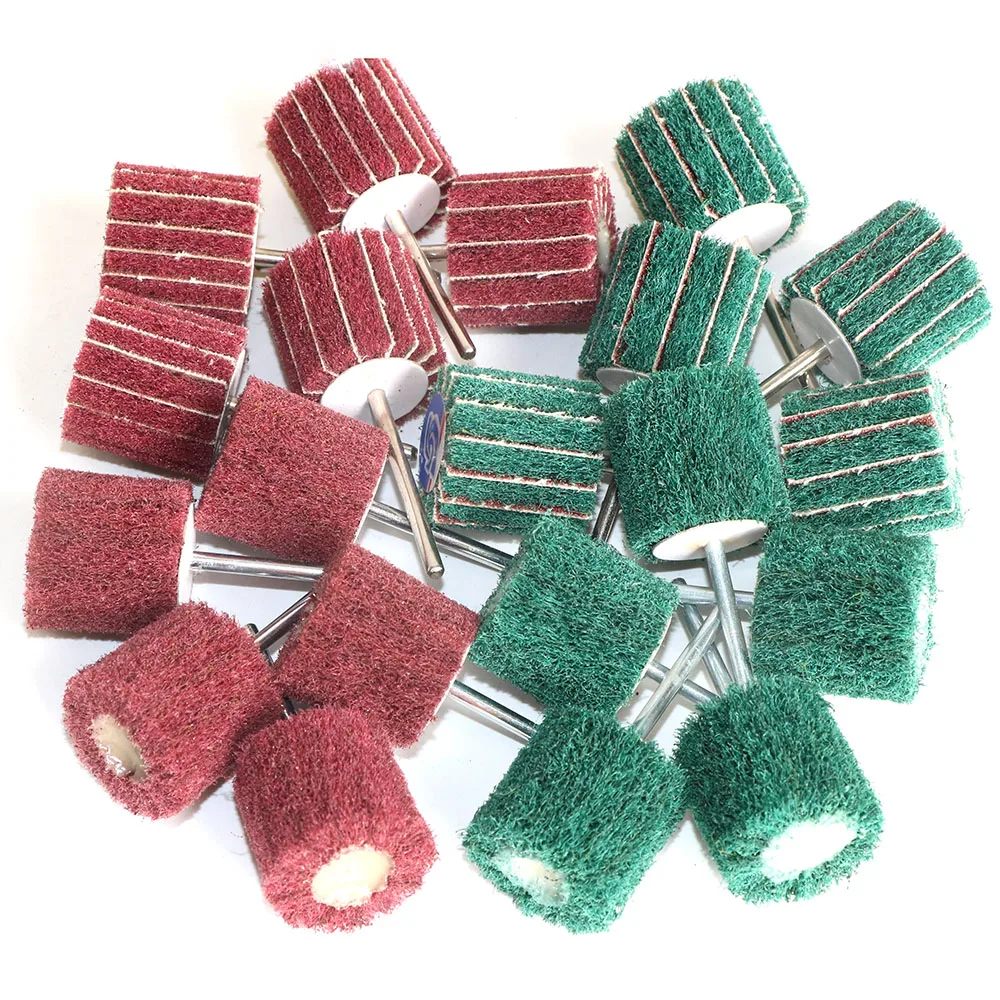 20pc 1inch 20/25mm Scouring Pad Abrasive Wheel Grinding Sanding Head ...