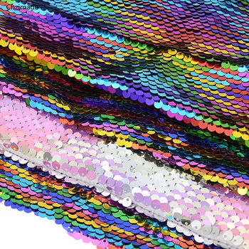 Rainbow Reversible Sequin Fabric - Queerks™