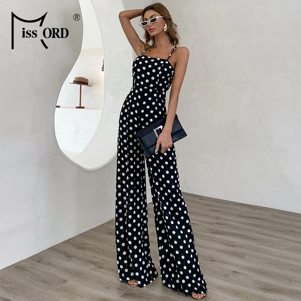 Missord 2021 Summer Sexy Jumpsuit Women Elegant Rompers sleeveless ...