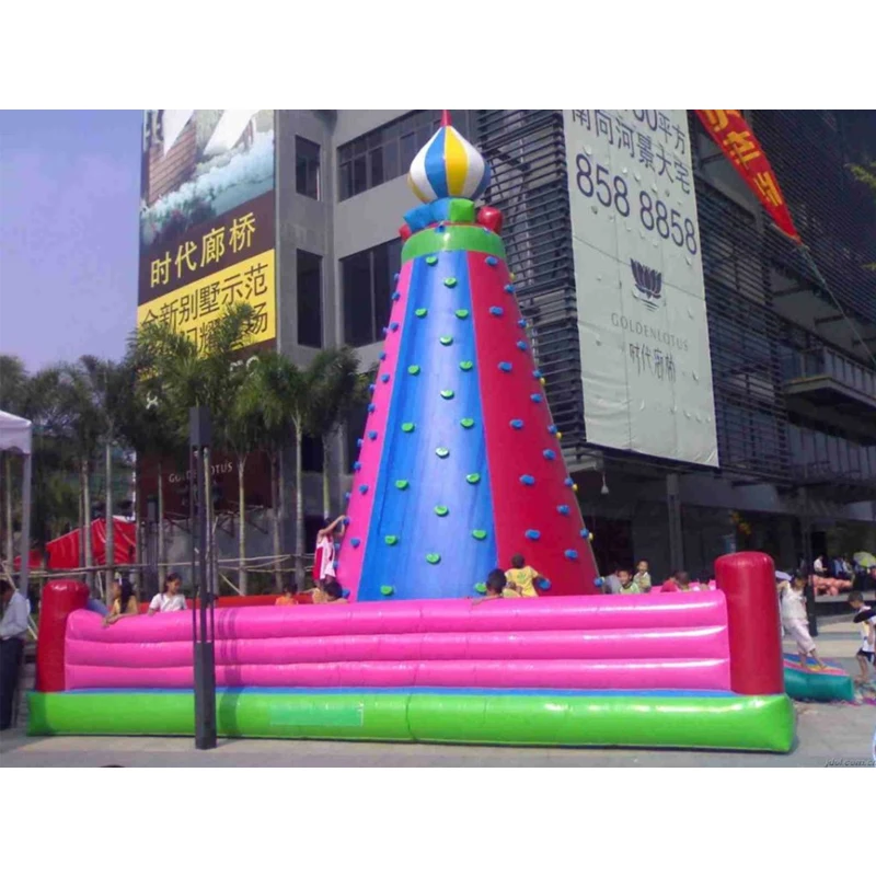 Outdoor-Sports-Inflatable-Climbing-Wall-Inflatable-Jumping-Bounce-For ...