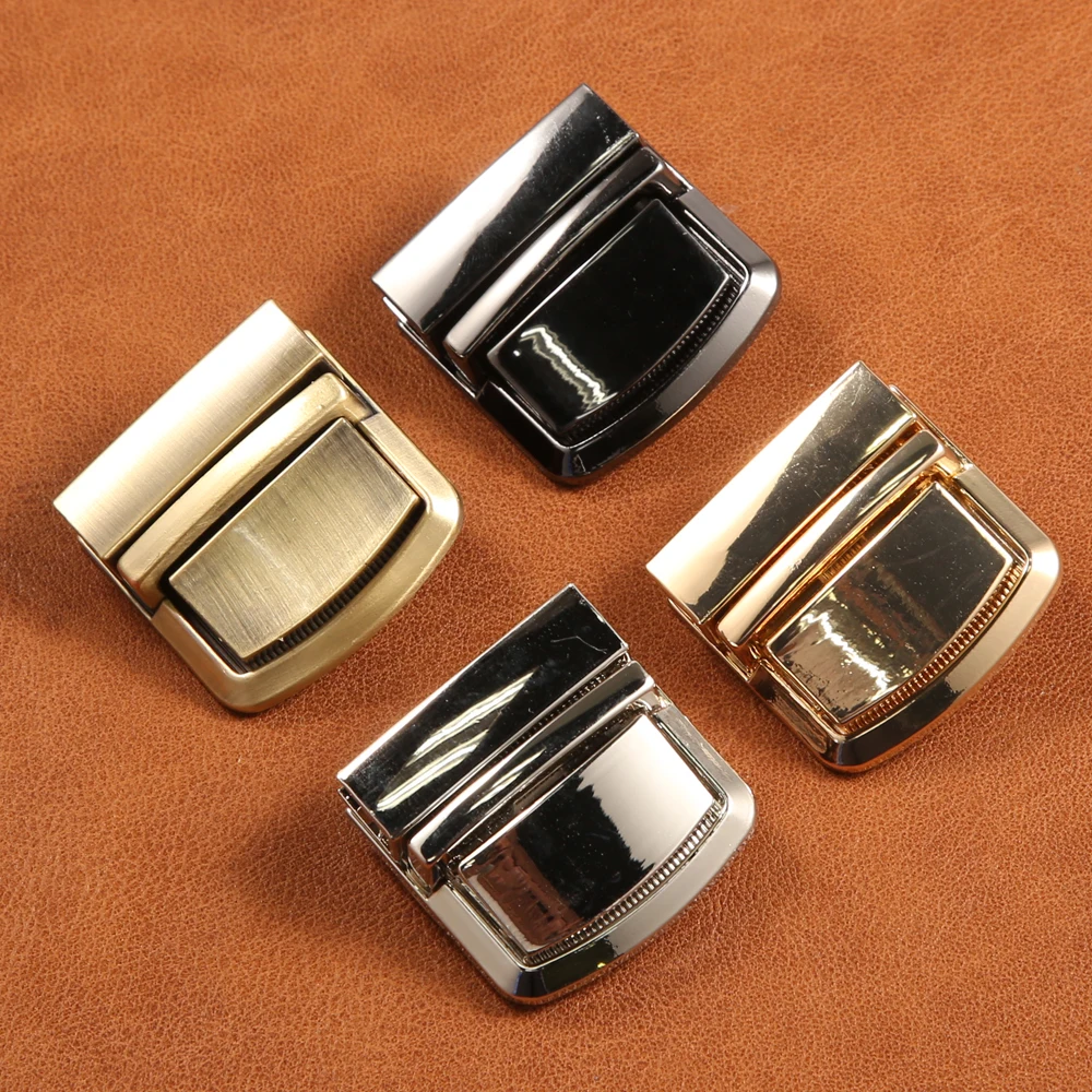 10PCS-Metal-Rectangle-Press-Lock-Bag-Case-Buckle-Clasp-for-Handbags ...