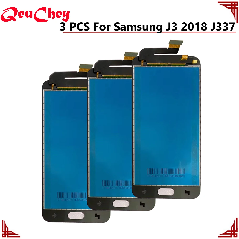 Pantalla AMOLED para teléfono Samsung Galaxy J3 2018 J337 SM J337V J337P, Sensor de pantalla ...