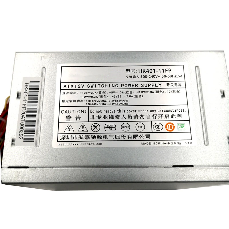 Original PSU For Huntkey 300W Switching Power Supply HK401-11FP HK400 ...