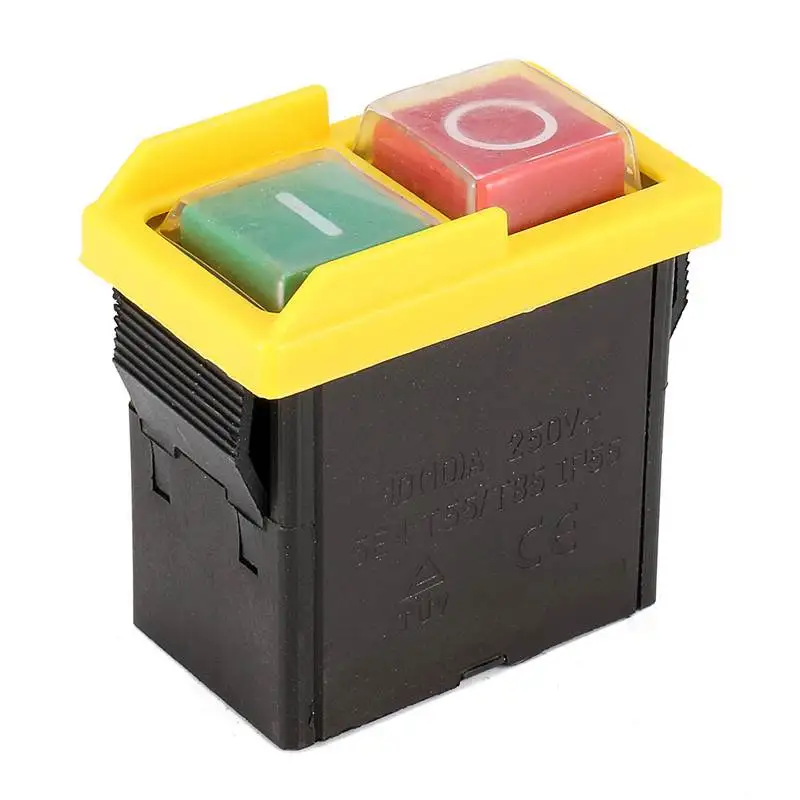 250V Universal KJD20-2 NVR Safety Switch Emergency Stop Saftey Cut Off ...