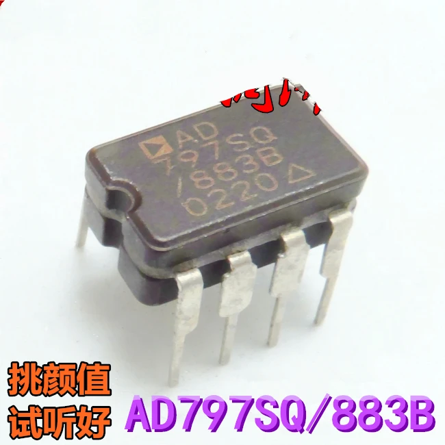 10pcs AD797SQ/883B single op amp ceramic seal upgrade 797ANZ OPA604AP ...