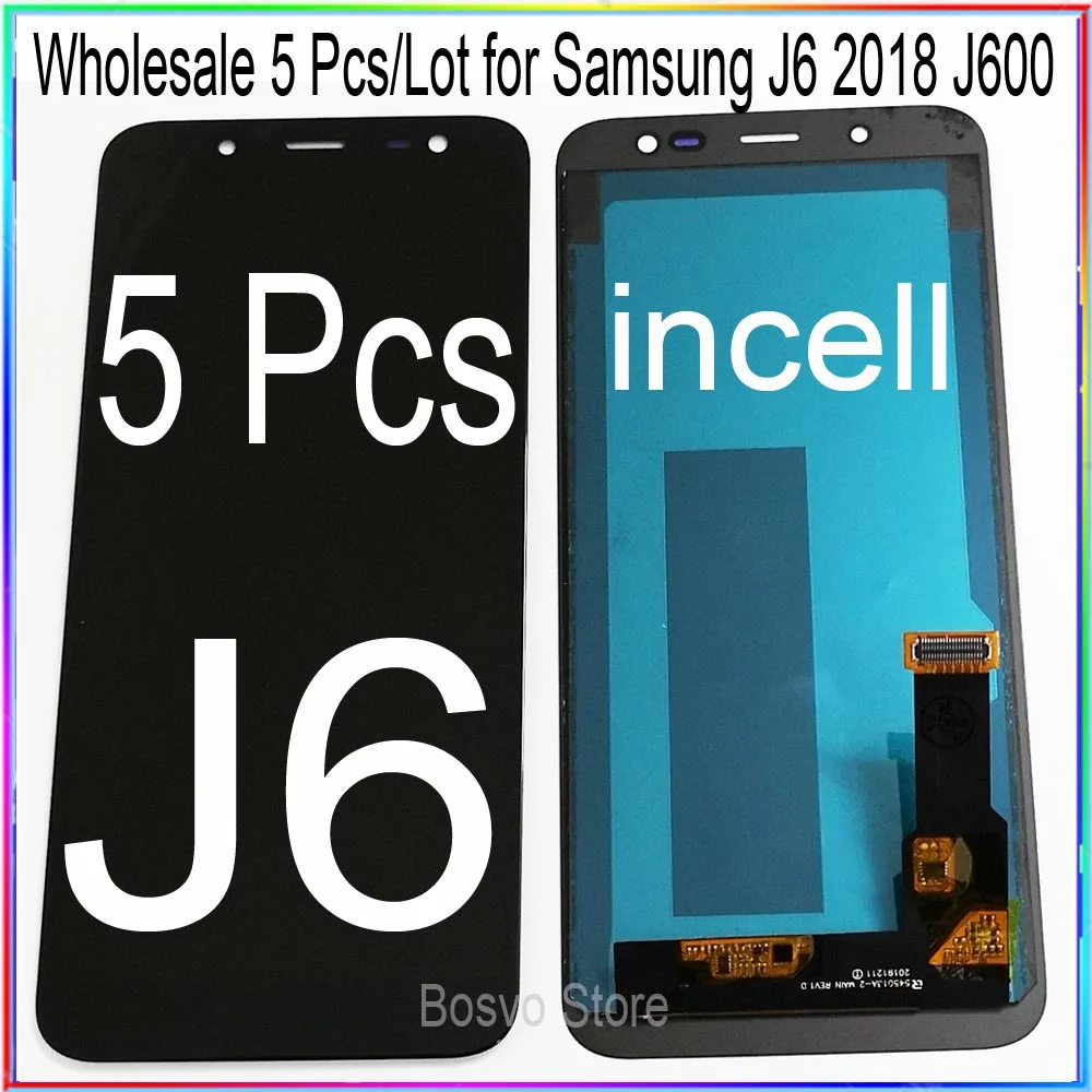 Wholesale 5 Pieces/lot For Samsung J6 2018 J600 J600f Lcd Screen ...