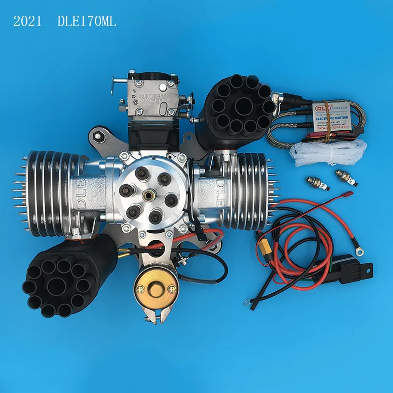 Dle170ml Dle 170ml Ultra-light Paramotor Gasoline Engine Two-cylinder ...