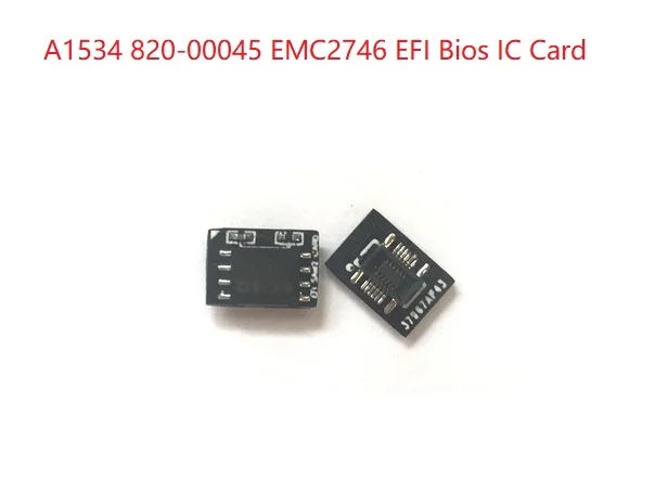 No soldering needed EFI BIOS IC Chip firmware Matt Card For MacBook 12" 2015 A1534 emc2746 820-00045