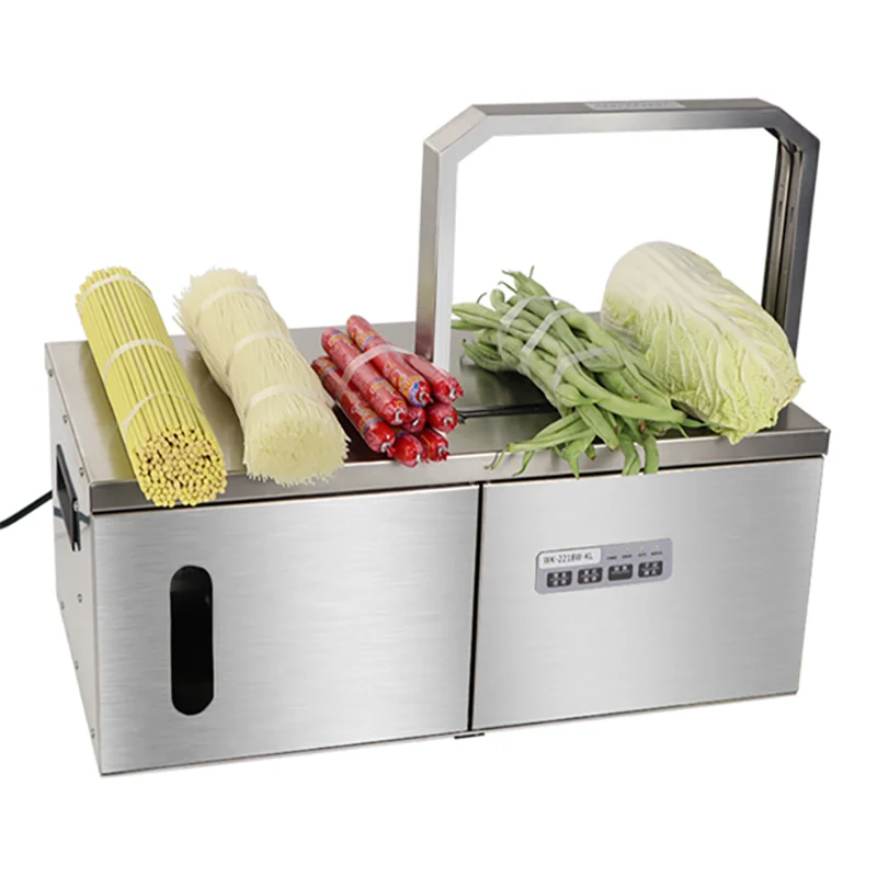 Automatic Vegetable Tying Machine Supermarket Food Small Binding ...