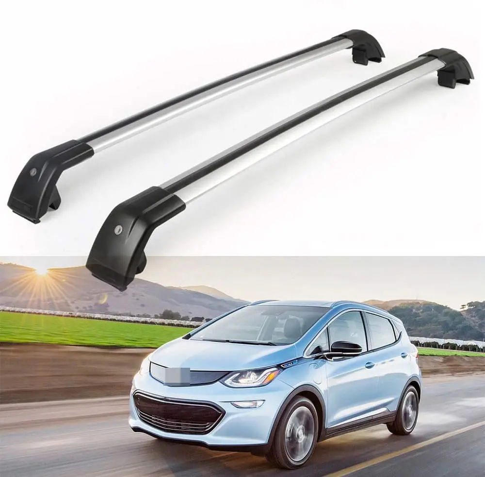2 Pieces Fit for Chevrolet Chevy Bolt EV 2016 2020 Aluminum Crossbars ...