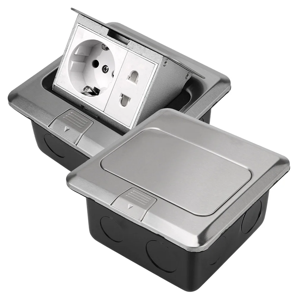 EU-Universal-Power-Outlet-Stainless-Steel-Pop-Up-Floor-Socket-Hidden ...