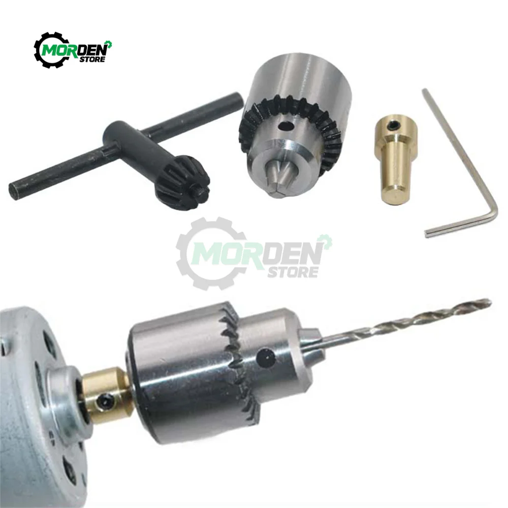 Micro Motor Bohrfutter Spann Bereich 0,3-4mm Taper Montiert Bohrfutter ...