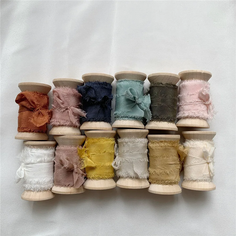 Ins-Style-Real-100-Pure-Silk-Ribbon-By-Woodenspools-Frayed-Edged-Ribbon ...