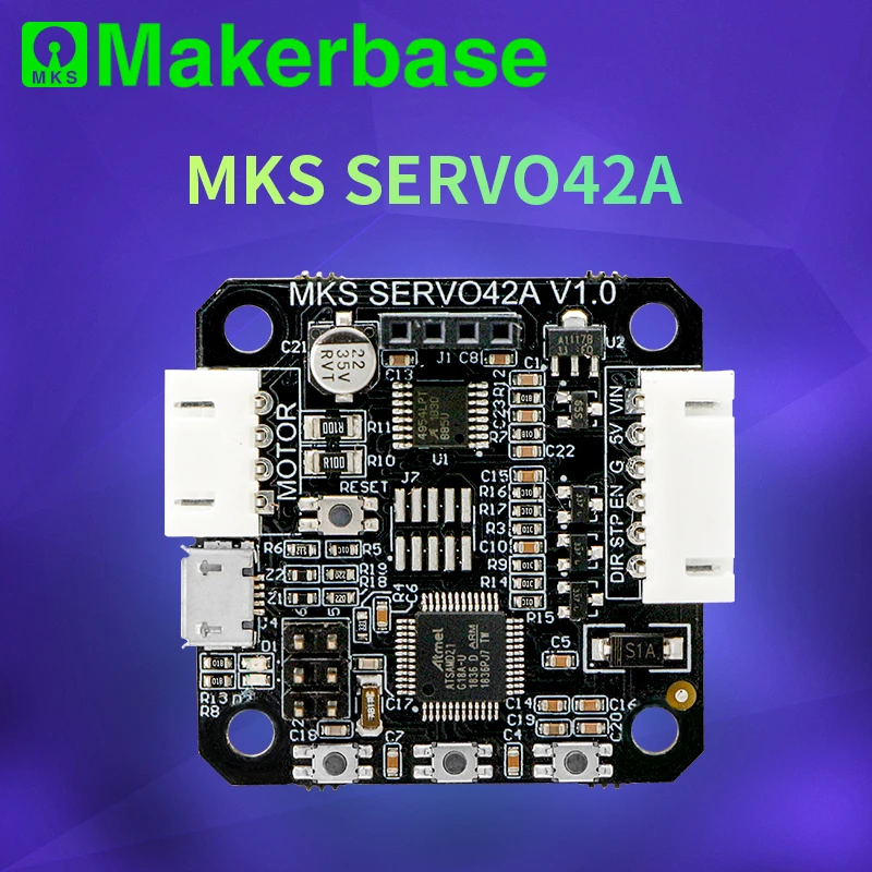 Makerbase Mks Servo42a Pcba Nema17 Closed Loop Stepper Motor Driver Cnc 3d Printer Parts ...