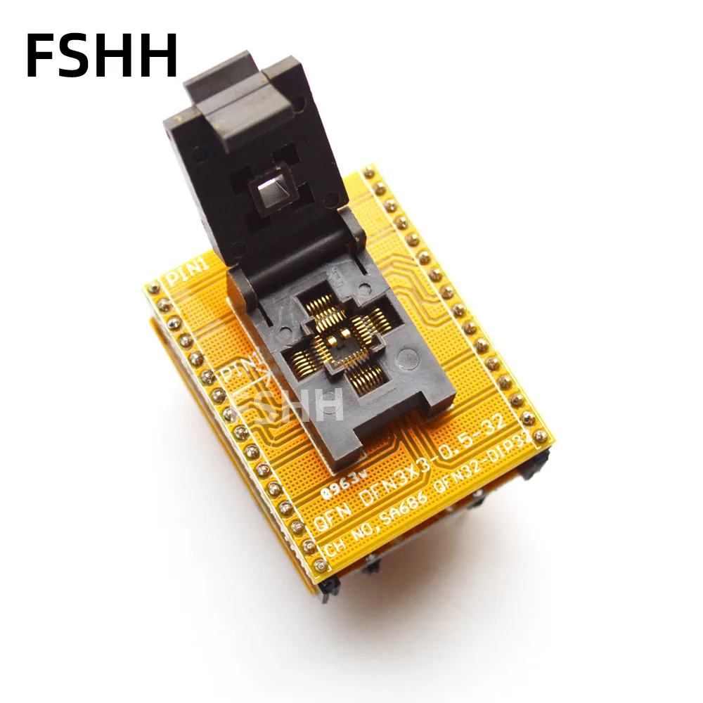 QFN32-WSON32-to-DIP32-Programmer-adapter-DFN32-MLF32-QFN32-ic-test ...