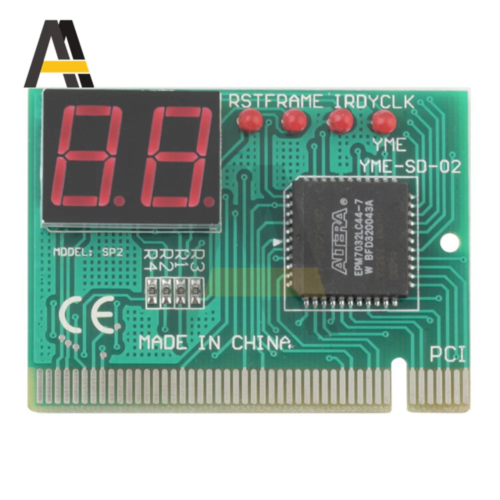 2 자리 Pc 컴퓨터 마더 보드 디버그 포스트 카드 분석기 Pci 마더 보드 테스터 진단 디스플레이 데스크탑 Pc 노트북용 8578