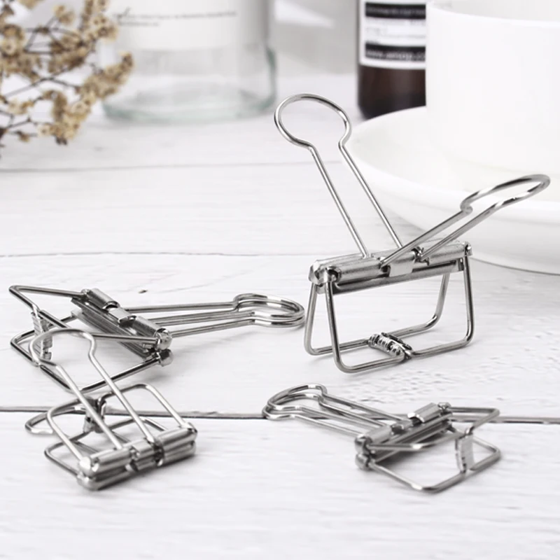 Stainless Steel Binder Clip,sus304,household,office Supplies,small ...