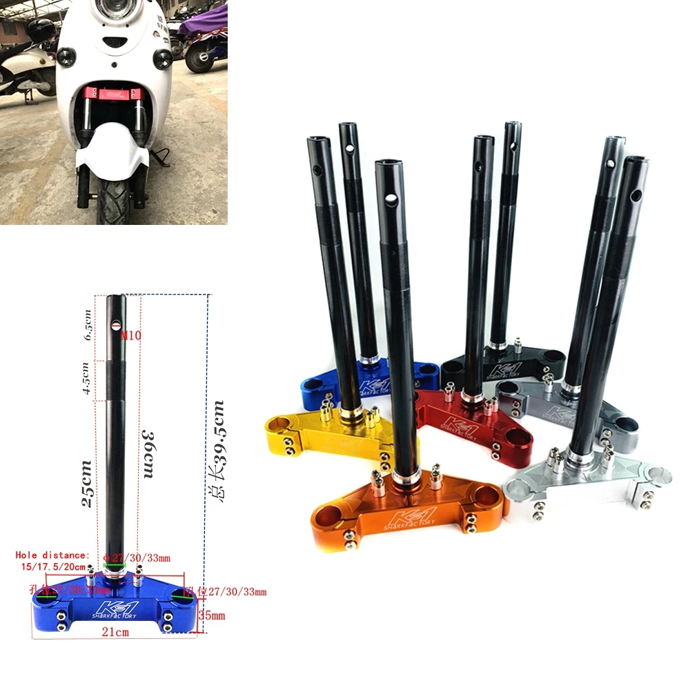 Universal-Motorcycle-Steering-Column-Choques-Frente-Scooter-Coluna-Dire ...